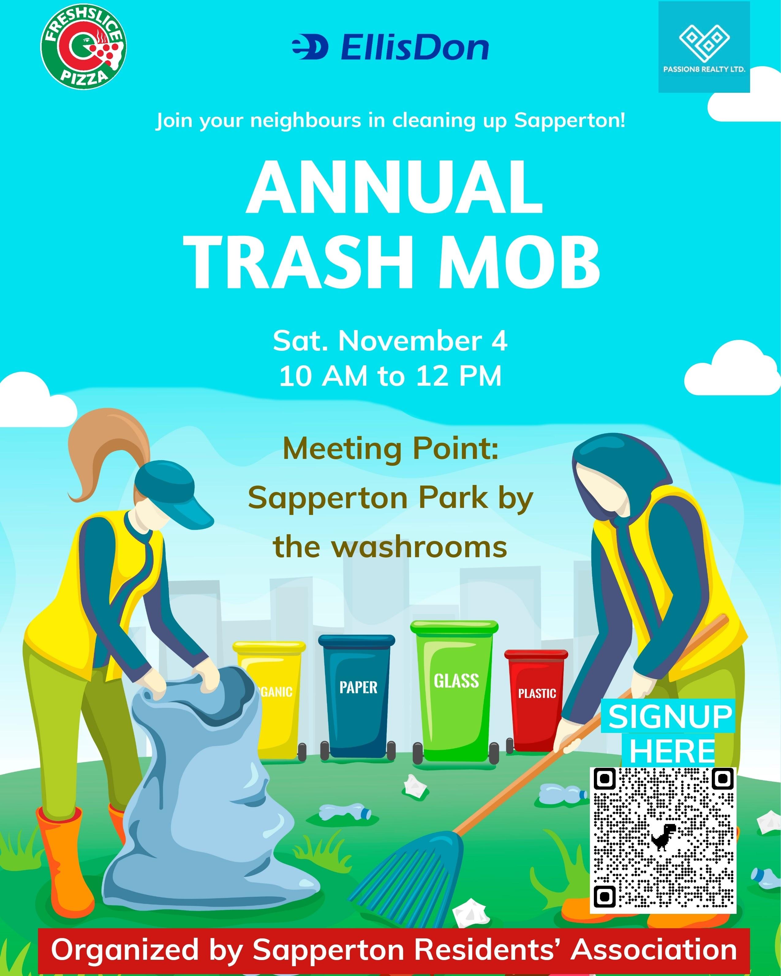 Annual Trash Mob | Sapperton Residents' Association