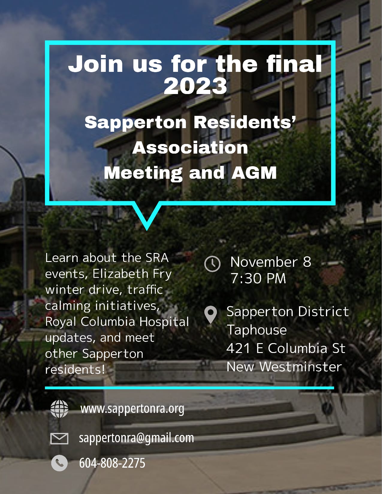 Sapperton Residents' Association | The Residents of the Sapperton Area ...